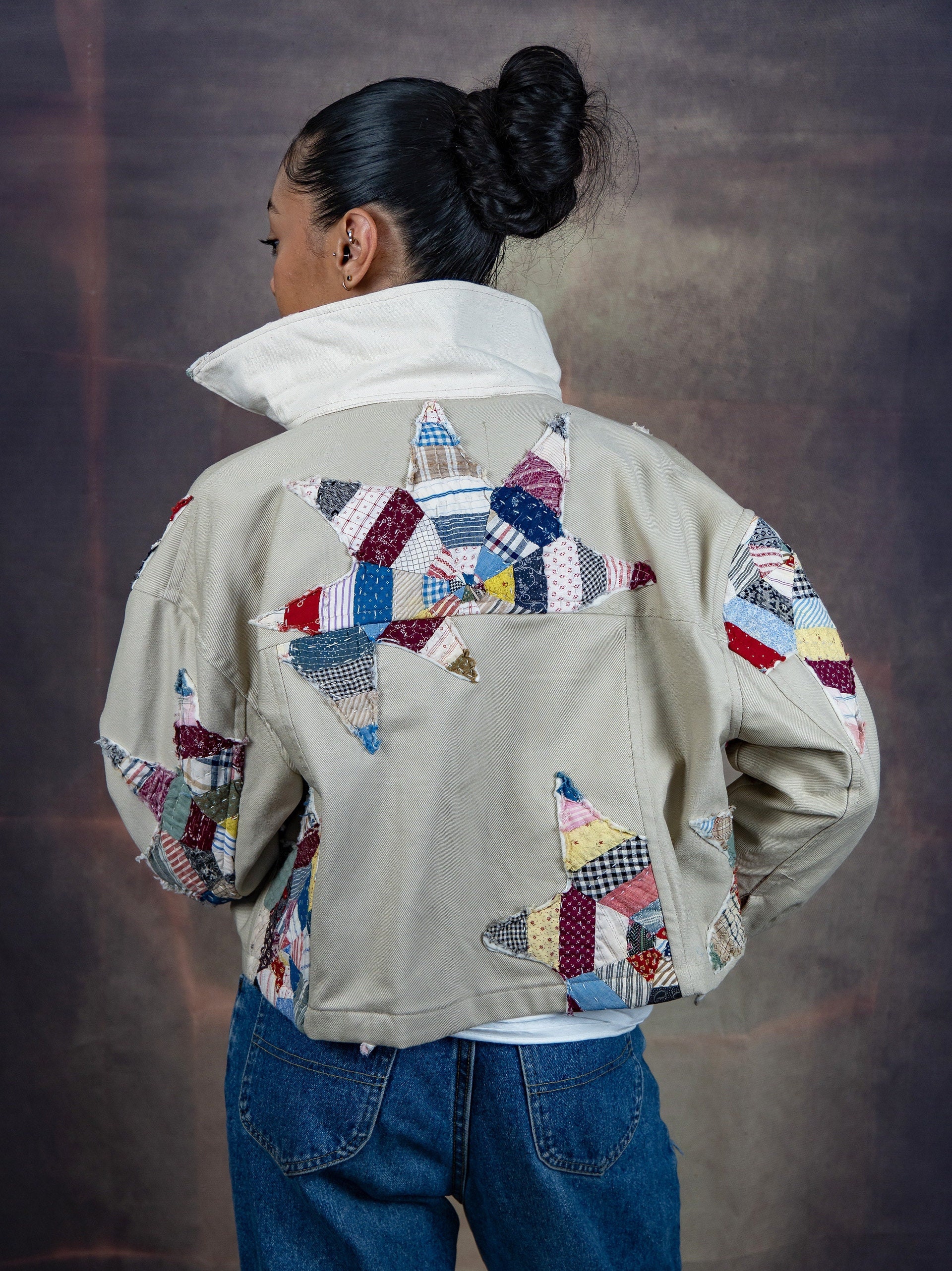 Oversized Cottagecore, Cabincore OOAK Vintage Quilt Jacket - Etsy