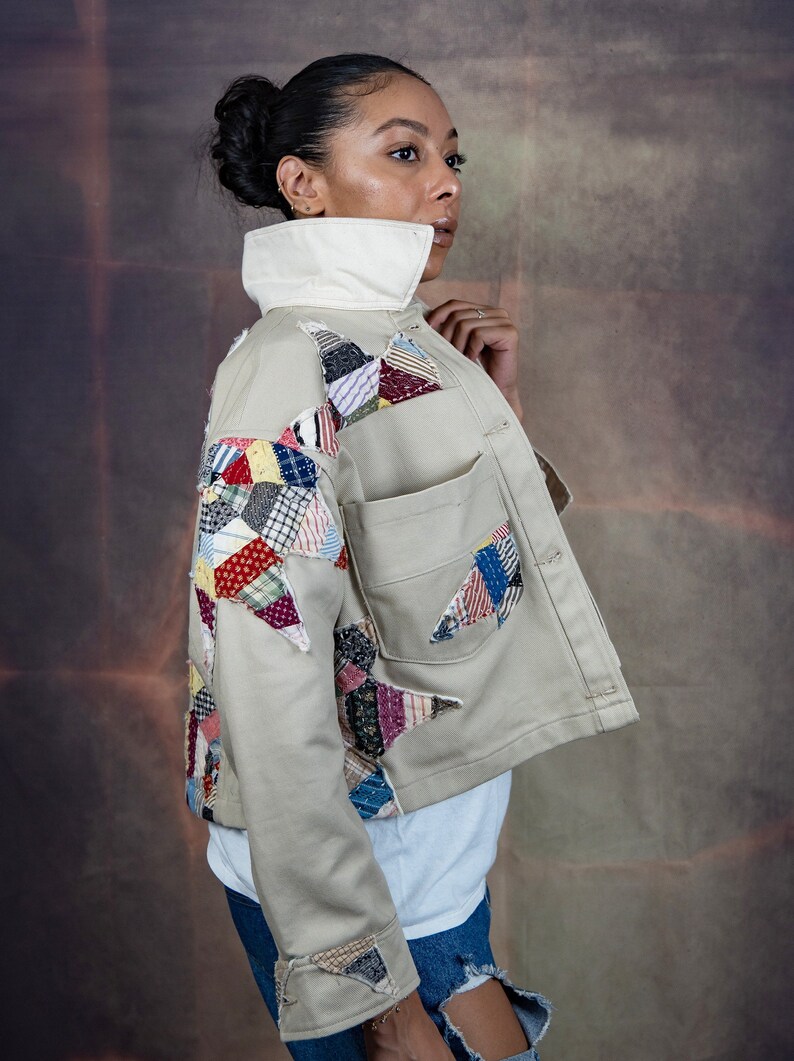 Oversized Cottagecore, Cabincore OOAK Vintage Quilt Jacket - Etsy