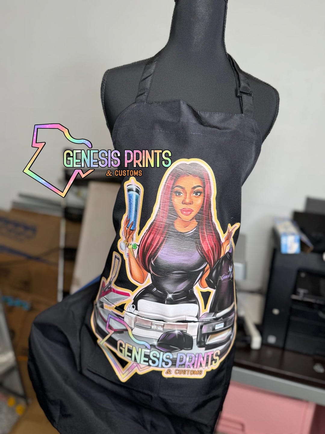 Custom Aprons With Name or Logo – Personalized Cooking Apron | Chef ...