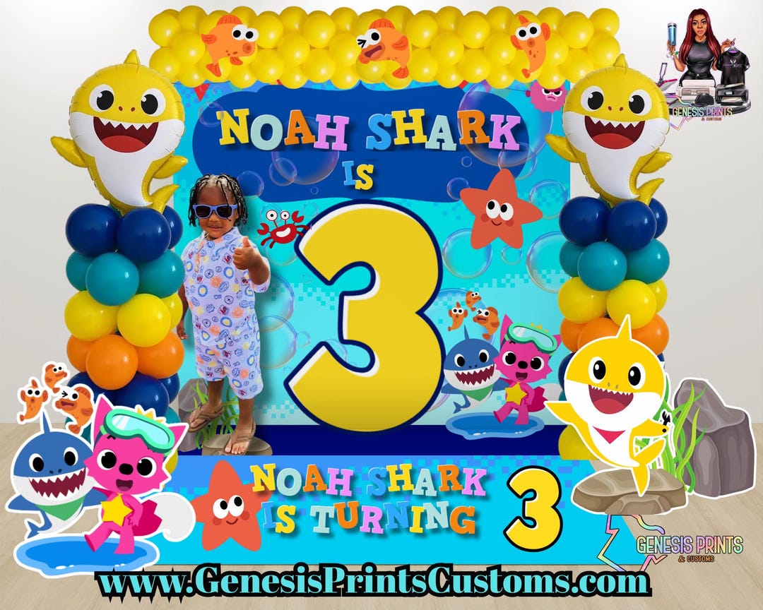 Custom Party Backdrop: Personalized Event Banner (digital File Download ...