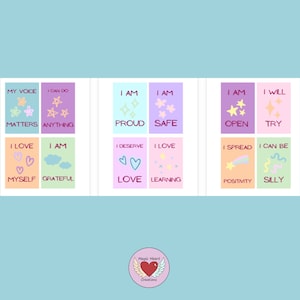 Positive Affirmations for Kids | Printable | Digital Download - Etsy