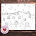 Halloween Coloring Page | Printable Pumpkin Fairy Houses Coloring Sheet ...