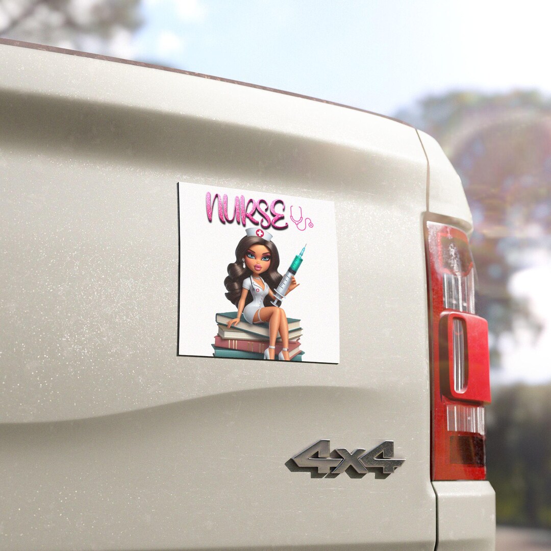 Nurse Car Magnet - Fun Nursing Gift for Medical Professionals, Car ...