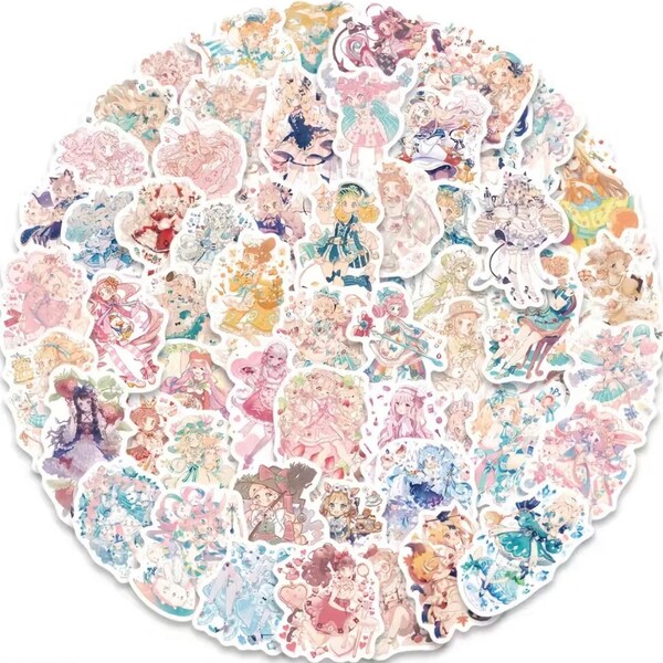 Anime Sticker Pack - Etsy