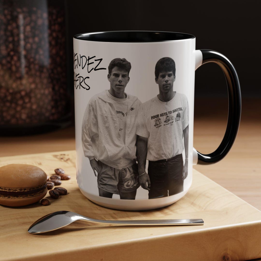 The Menendez Brothers Coffee Mug (11, 15oz)- Retro Gift, Unique ...
