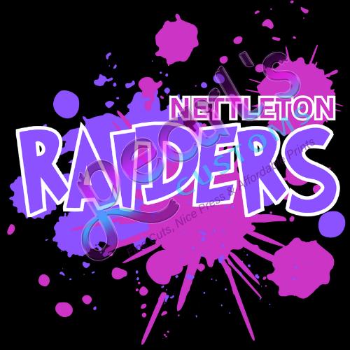 Nettleton Raider Png, Raider Color Splash Png - Etsy
