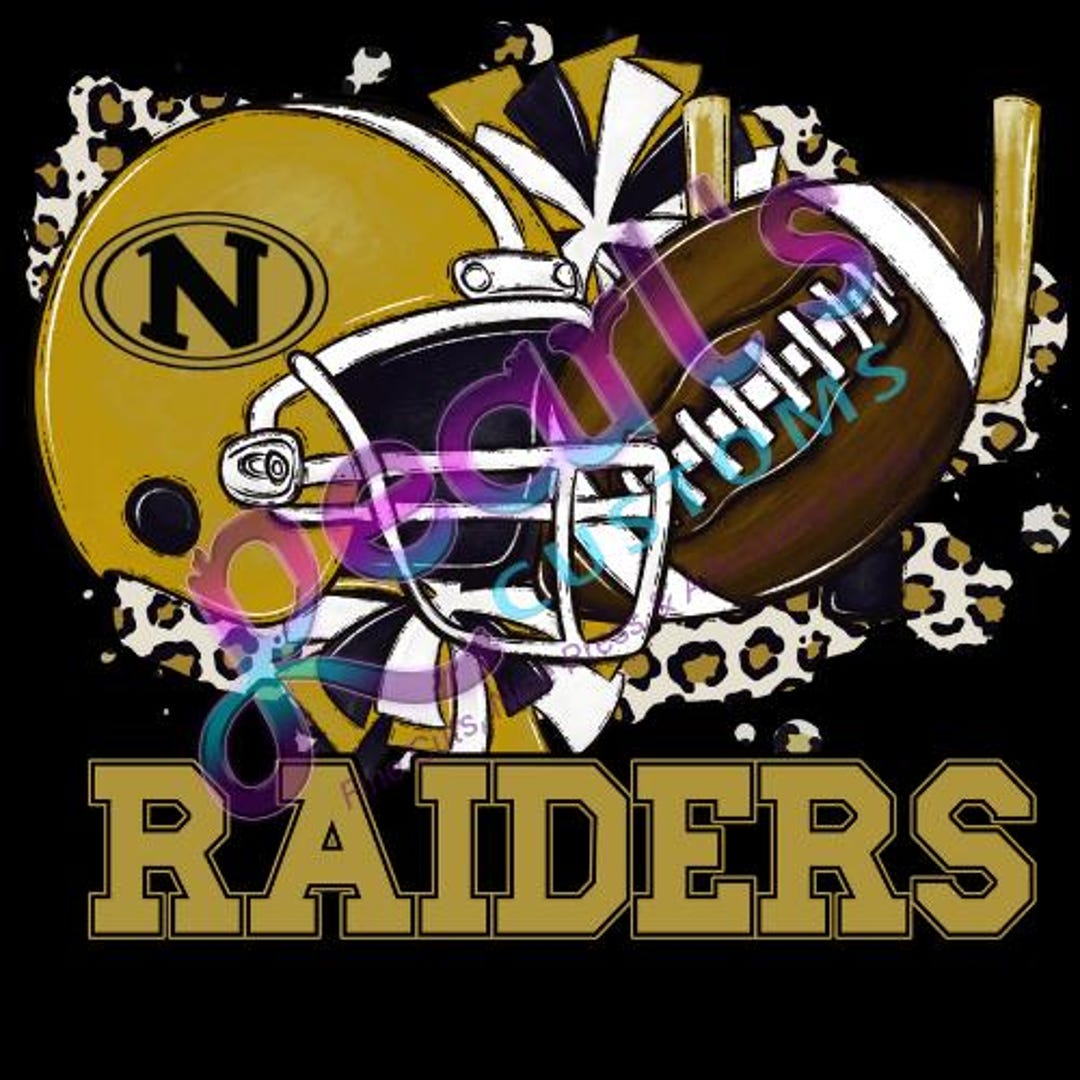 Nettleton Raider Football Png, Raider Football Png - Etsy
