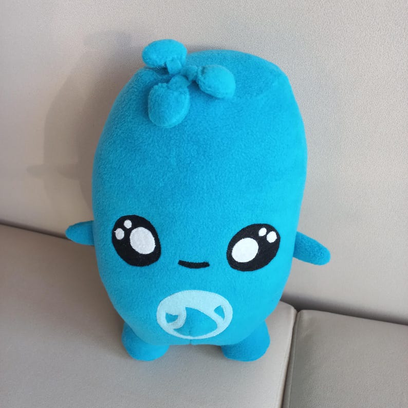 BIG Water Sprite Plushie or Air Sprite Plushie, Blue Water Sprite ...