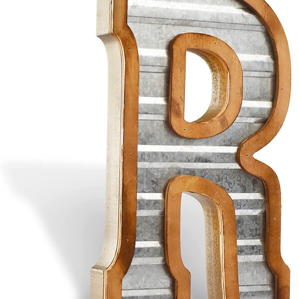 Metal Letter R - Etsy