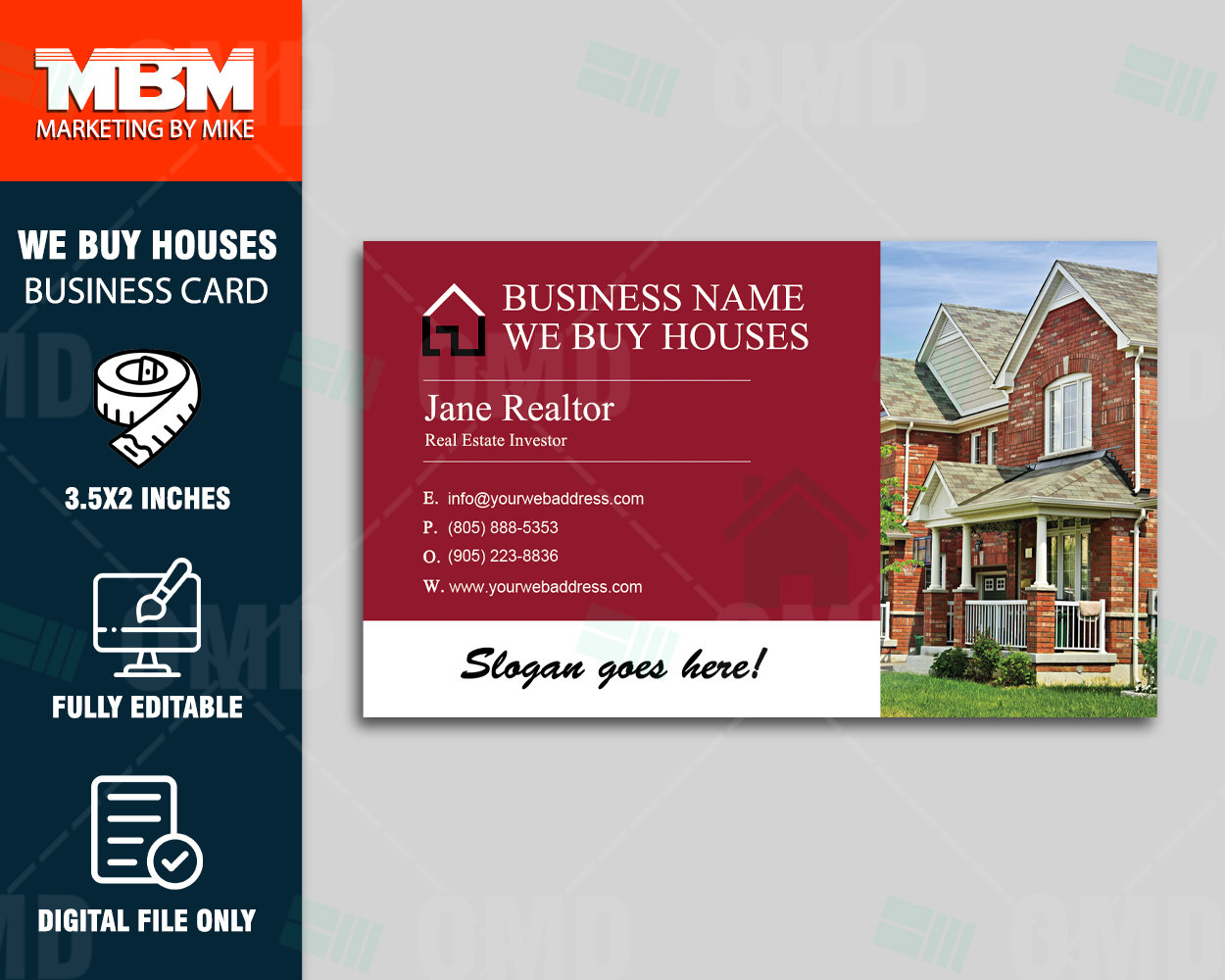 We Buy Houses Complete Business Package | Real Estate Custom Marketing ...