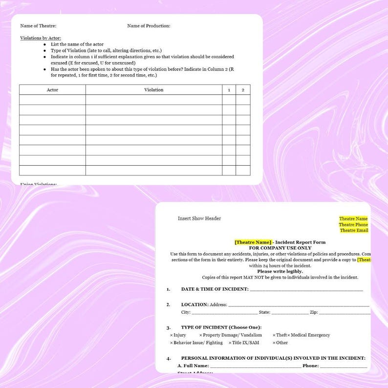 Company Report Bundle - Etsy