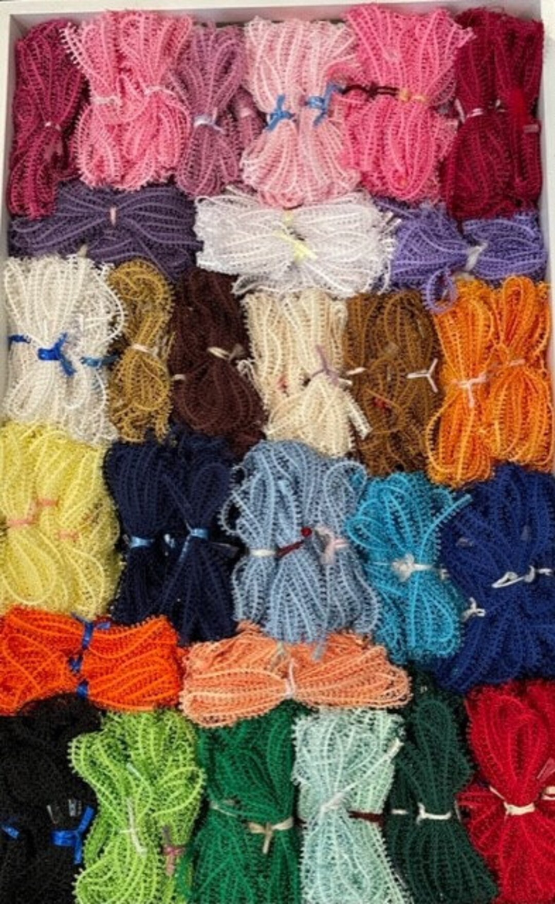 5mm Tiny Loop Picot Braid (double Edge) - Etsy Australia