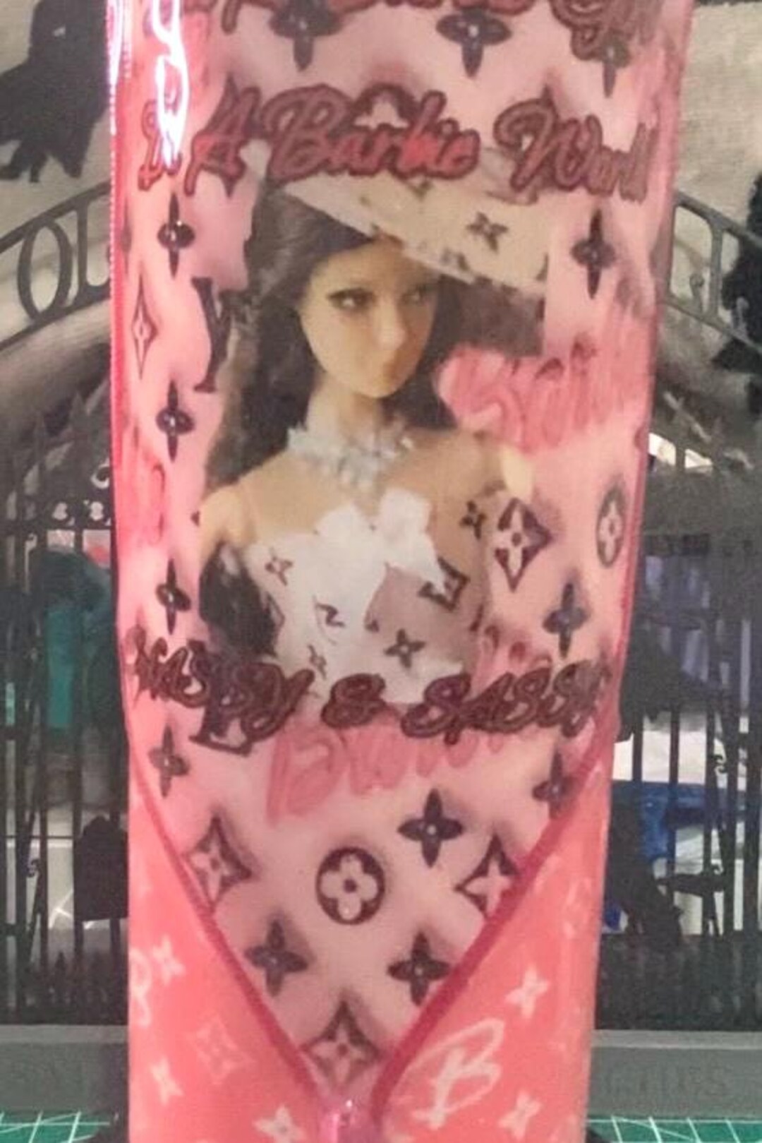 20 Oz Hogg Luxury Classy Barbie Zipper Tumbler - Etsy