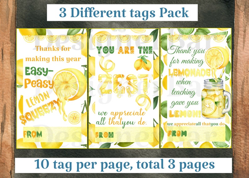 Easy Peasy LEMON SQUEEZY, You Are the Zest, Thanks for Making Lemonade ...