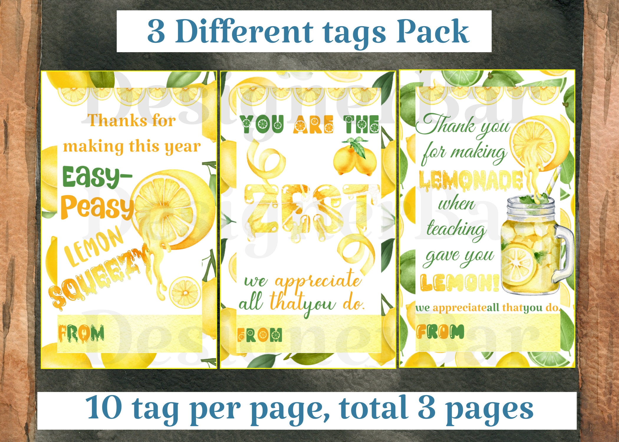 Easy Peasy LEMON SQUEEZY, You Are the Zest, Thanks for Making Lemonade ...