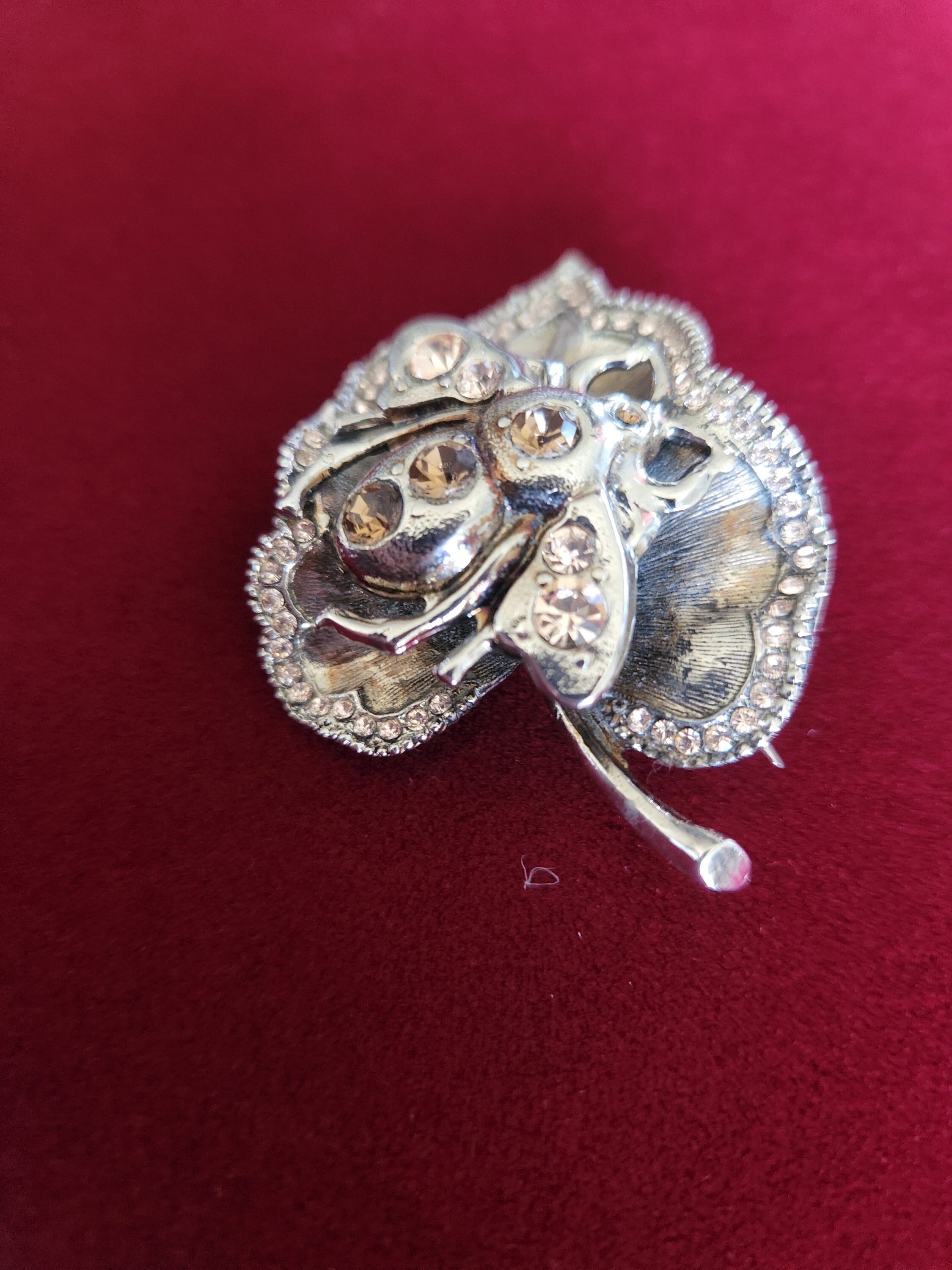 Vintage Danny Pollak Bee Brooch - Etsy