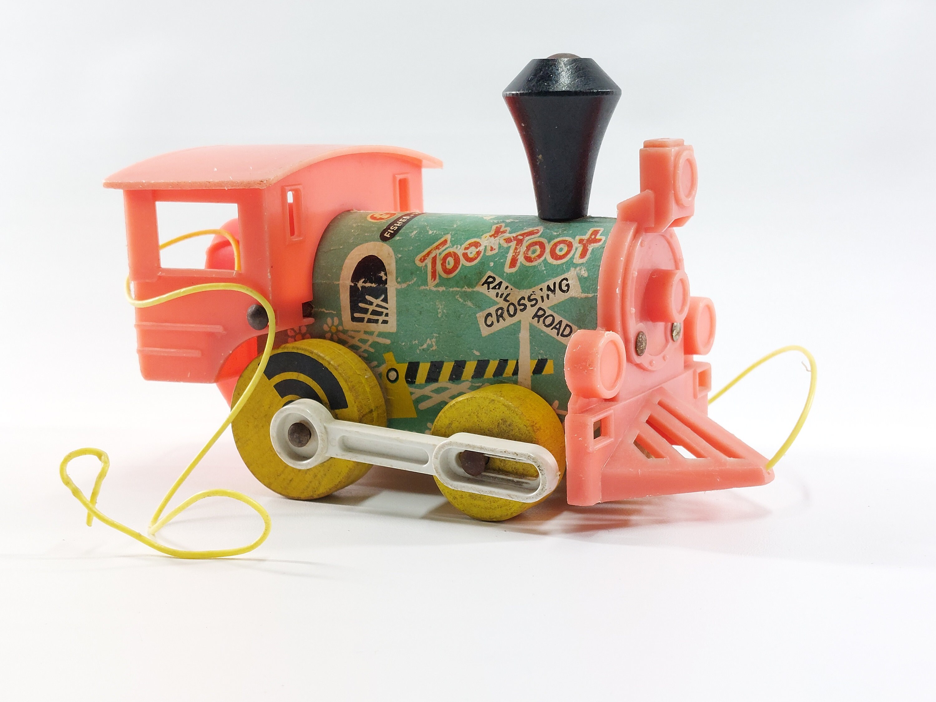 Vintage Fisher Price Toot Toot Train 641 - Etsy