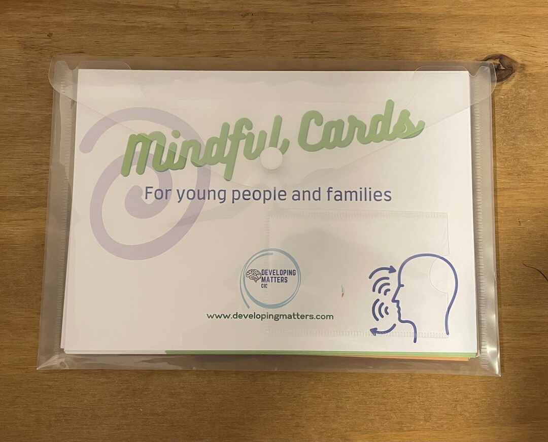 Mindful Prompt Cards for Young People and Families hard Copy - Etsy