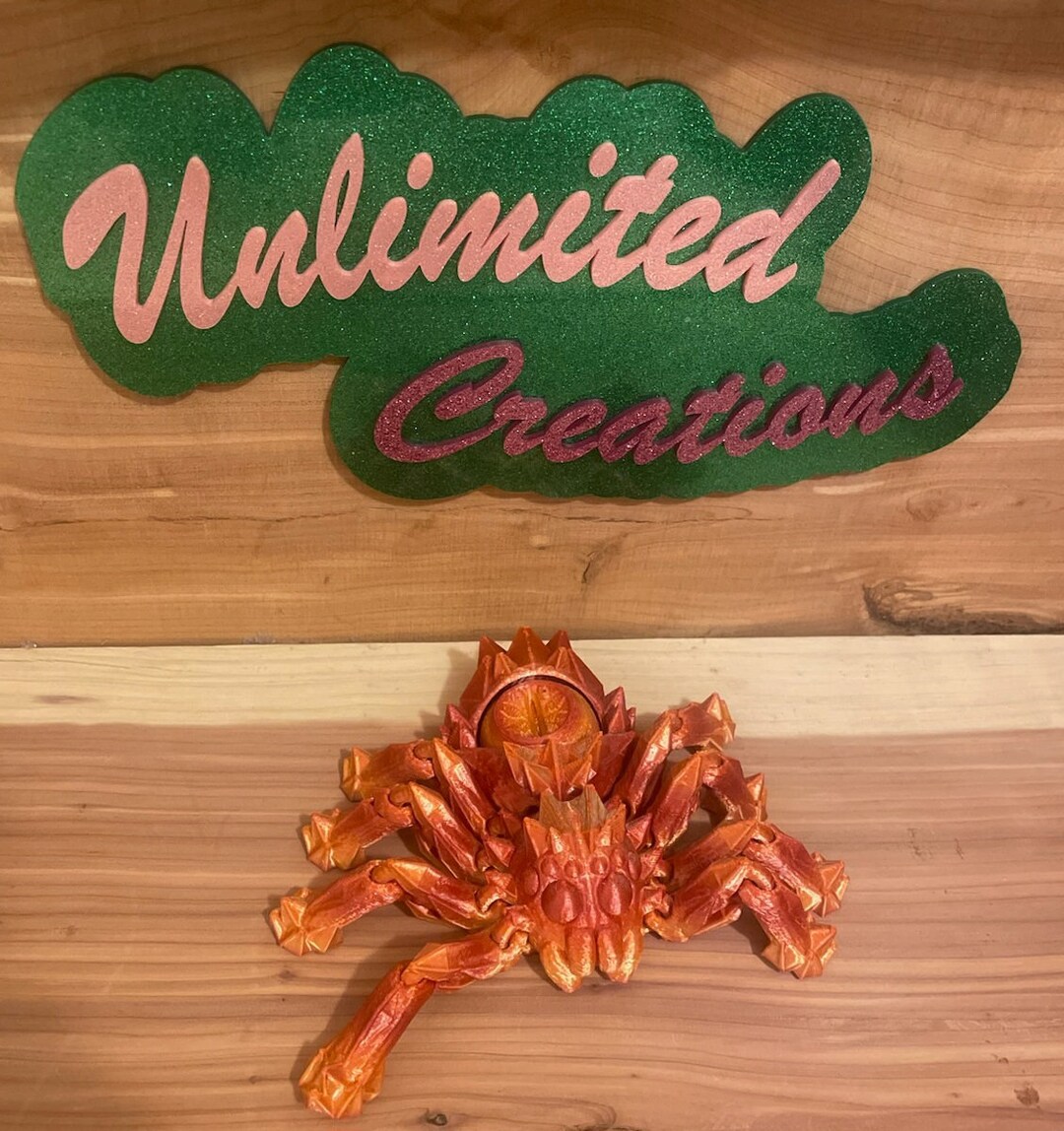 Articulated Fidget Spider - Etsy