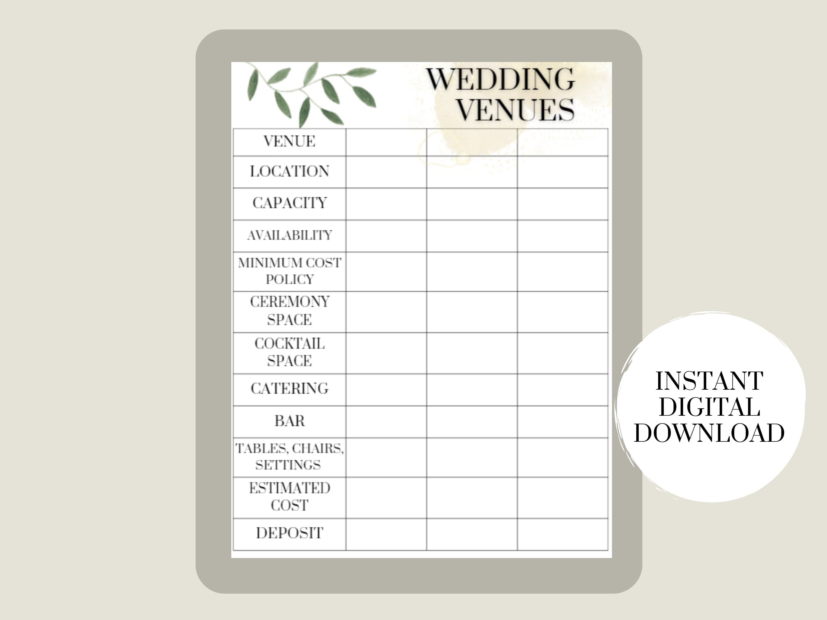 Wedding Venue Planning Template Top 10 Free Wedding Templates | Notion