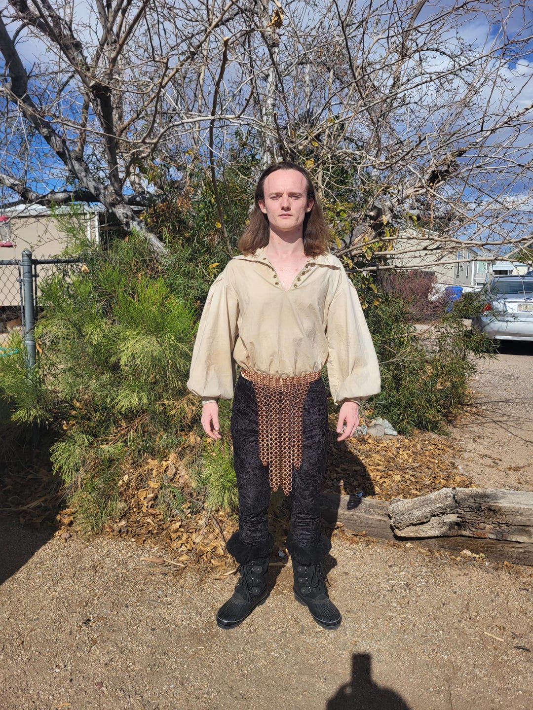 Copper Chainmail Loin Cloth - Etsy