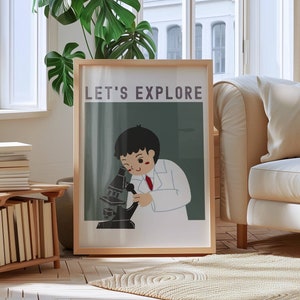 Science Classroom Decor Science Wall Art Kids Science Nursery Decor ...