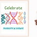 Diversity in Science Prints, DNA Art, Great Poster for Teachers ...