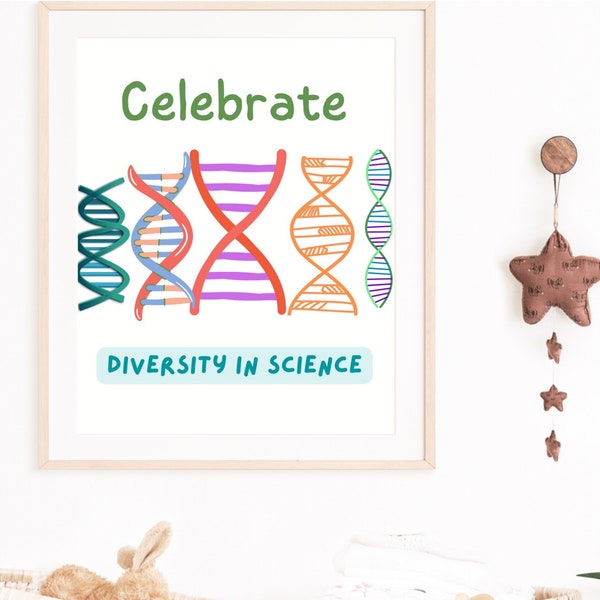 Diversity in Science Prints - Etsy