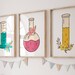Environmental Science Wall Art Set for Classroom Decor Watercolor ...