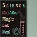 Science Classroom Decor, Science It's Like Magic but Real, Classroom ...
