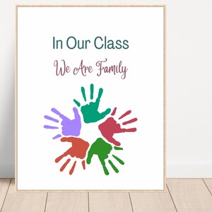 Classroom Decor Positive Affirmation Kids Wall Art Growth Mindset ...