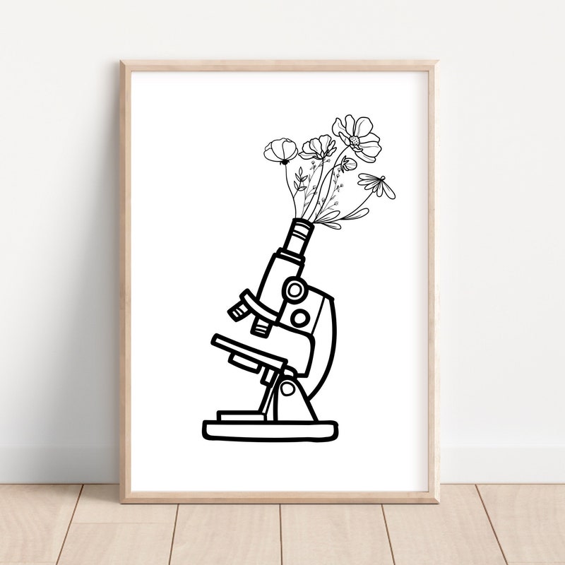 Microscope - Etsy