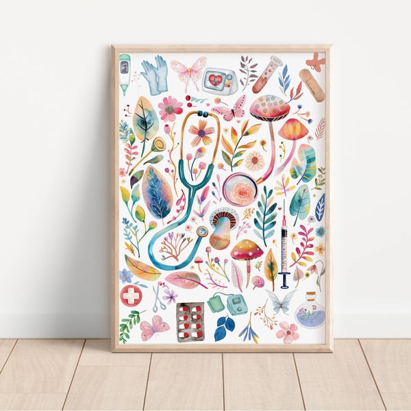 Nurse Art - Etsy