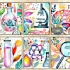 Physics Printable Science Printable Laboratory Art Middle School Decor ...