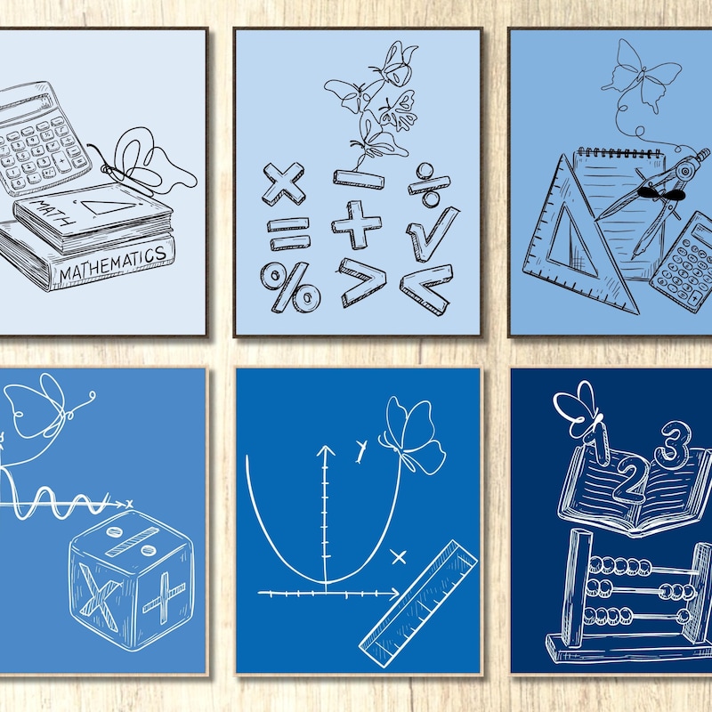 Math Decor - Etsy