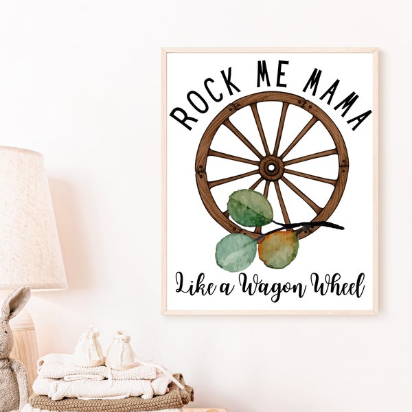 What Does Rock Me Like A Wagon Wheel Mean