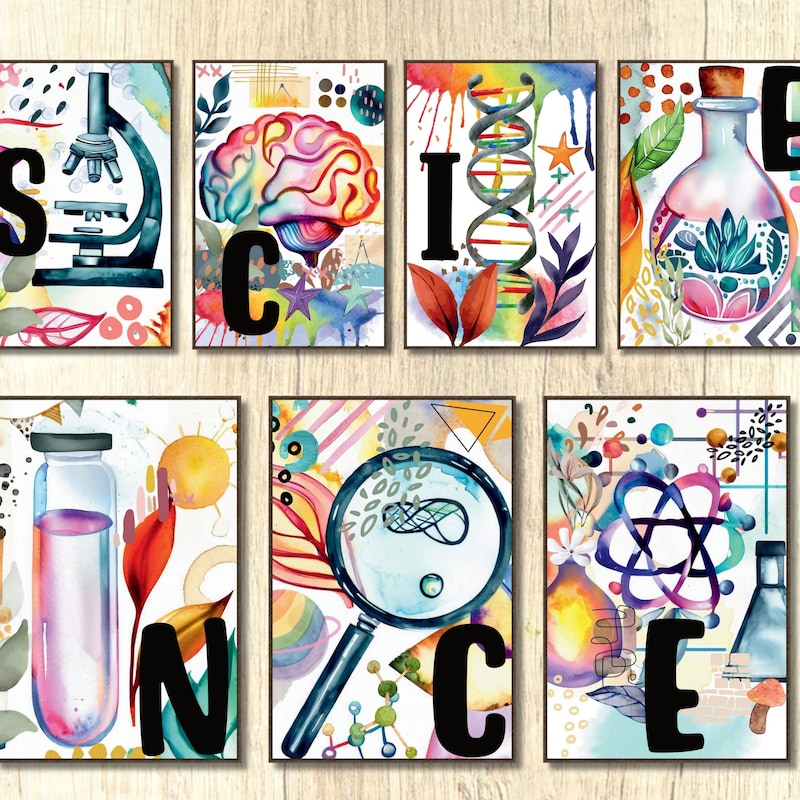 Posters for Girls Science - Etsy