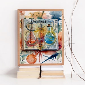 Science Wall Art, Lab Wall Art, Chemistry Wall Art, Biology Wall Art ...