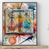 Science Wall Prints, Boho Watercolor Prints, Boho Classroom Wall Art ...