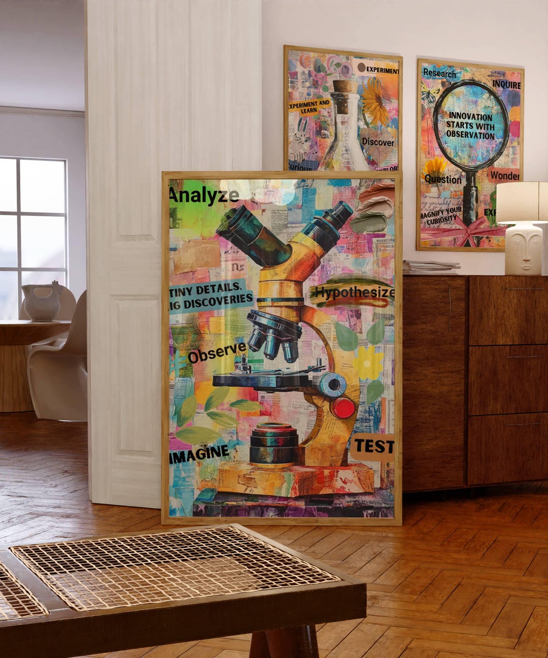 Science Poster Classroom Decor Science Decor Science Wall Art Retro ...