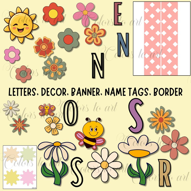 Spring Bulletin Board Board April May Summer Bulletin Board Kit Jesus ...