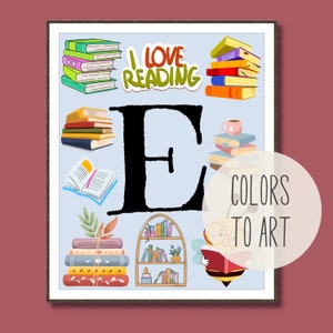 Reading Posters Classroom Decor School Library Sign Reading Classroom ...