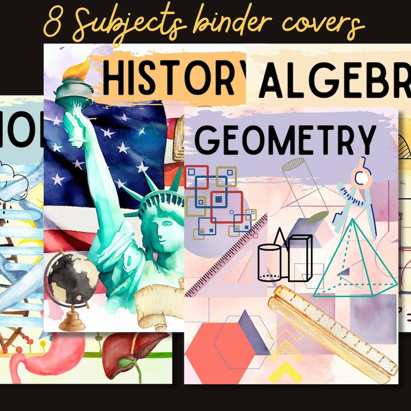 History Binder Cover - Etsy
