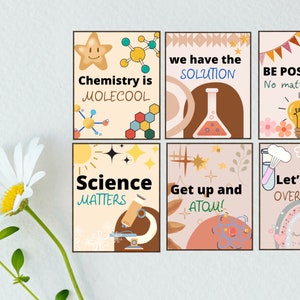 Science Puns Posters, Chemistry Classroom Decor (digital Download) - Etsy