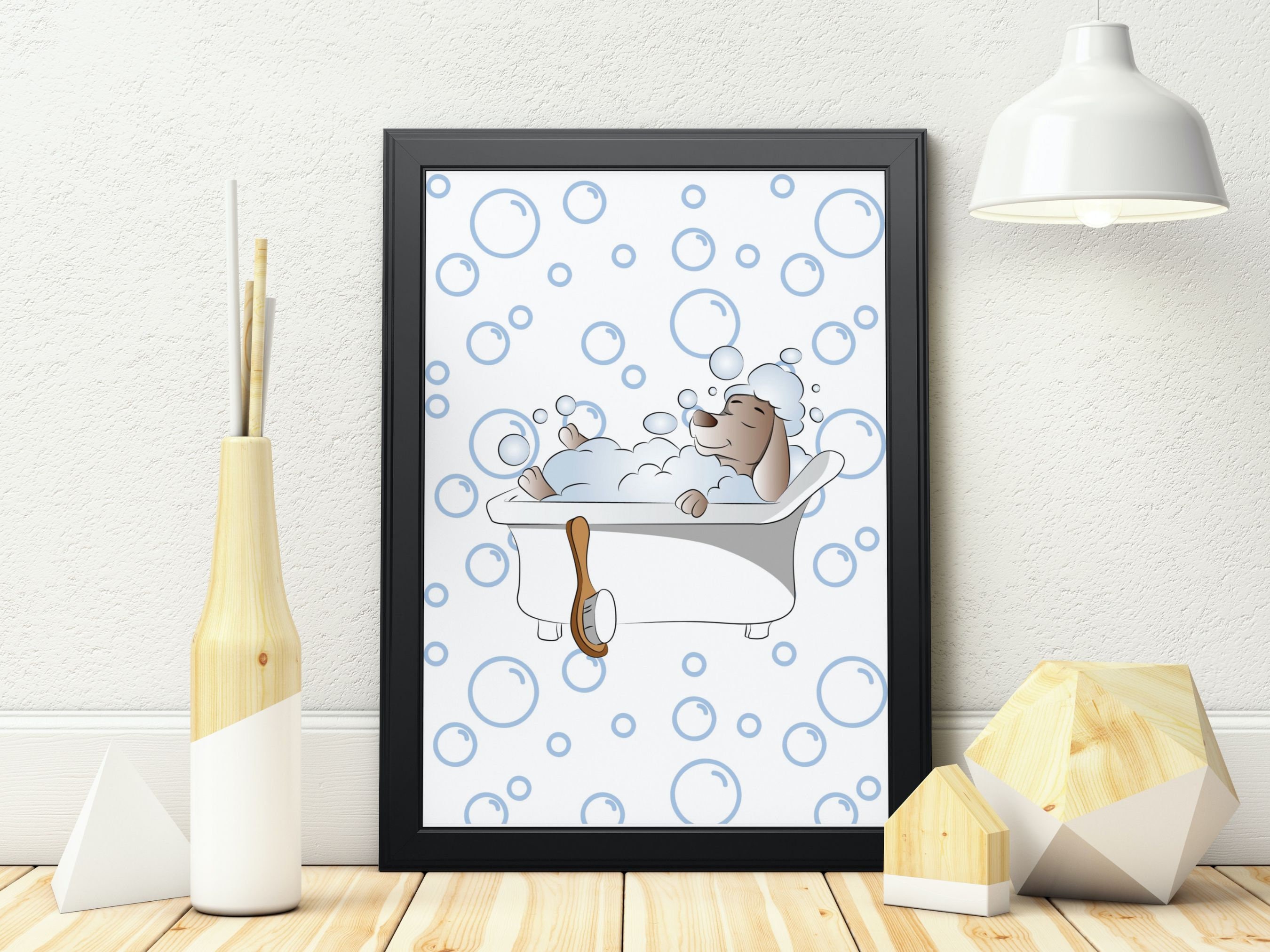Kids Bathroom Art Set Bathroom Wall Prints Nursery Decor - Etsy