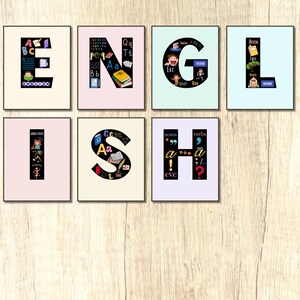 English Classroom Posters English Language Arts Decor English Classroom ...