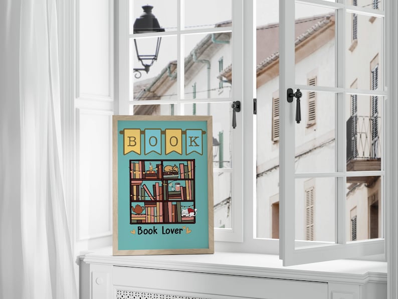 Reading Classroom Posters Reading Bulletin Board Kit Library Wall Art ...