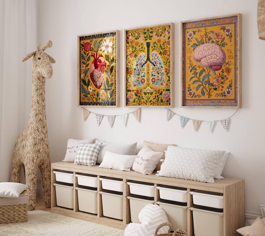Human Anatomy High School Science Posters Biology Classroom Human ...