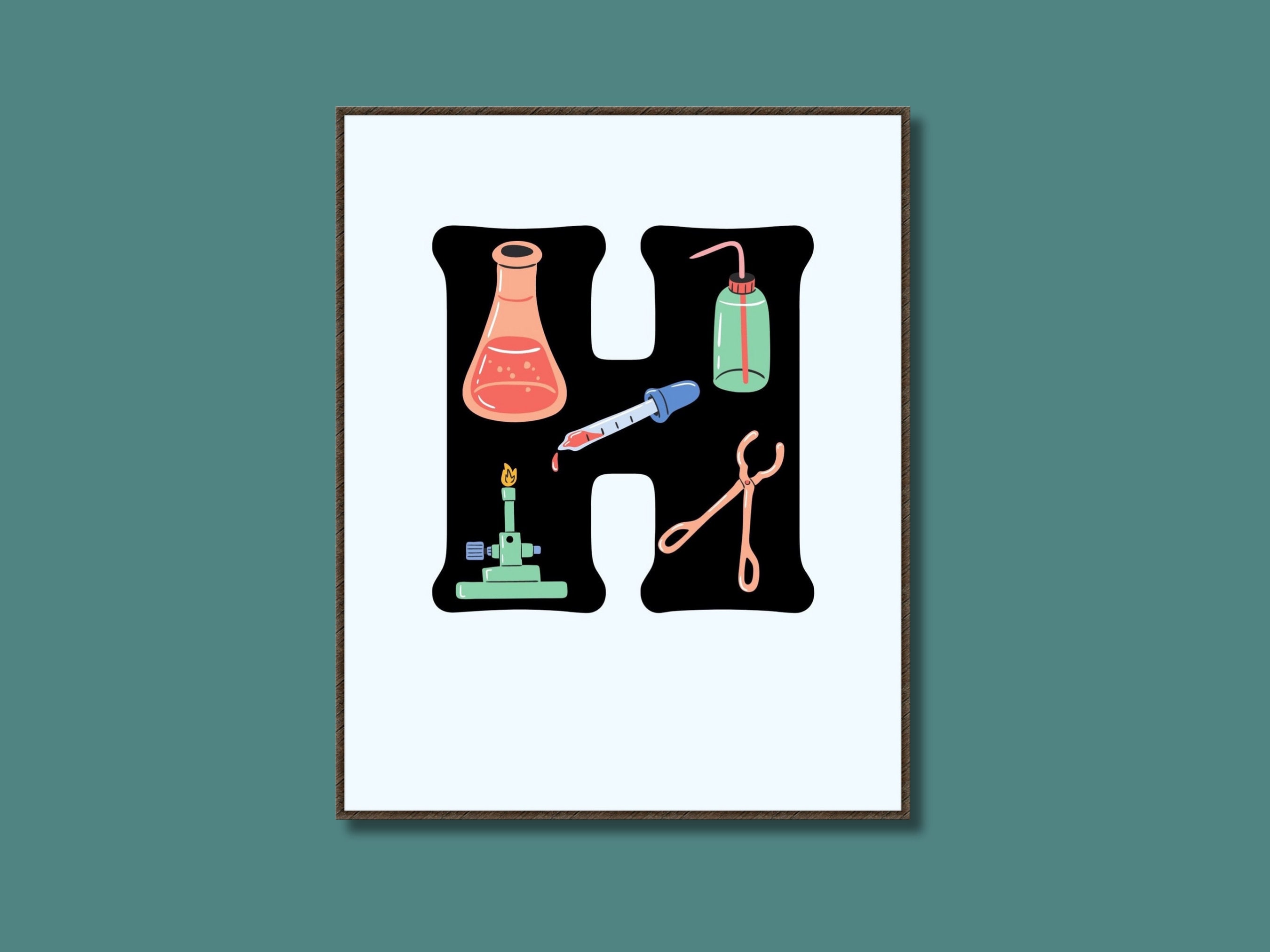 Chemistry Class Gallery Wall, Classroom Decor, High School Middle ...