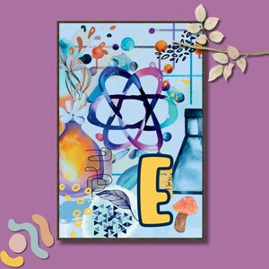 Science Class Gallery Wall Set Science Bulletin Board Science Lab Decor ...